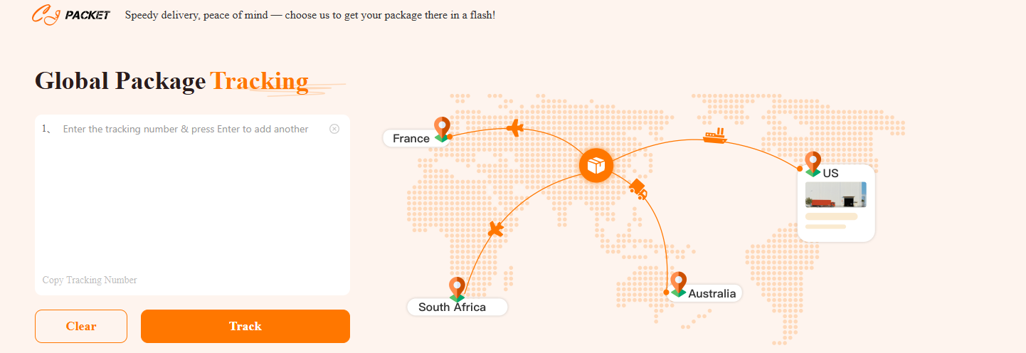 CJ Packet Tracking - Track Your CJ Packet Packages