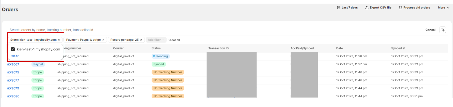 Check Sync Status - Synctrack