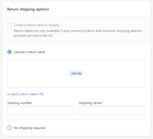 How to Create Shopify Return Label [2026 Updated]